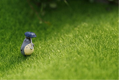 SUN-E 2 Pcs Life-Like Fairy Artificial Grass 12''x 12'' (30 X 30CM) Miniature Ornament Garden Dollhouse