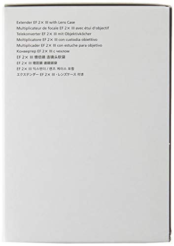 Canon EF 2.0X III Telephoto Extender for Canon Super Telephoto Lenses