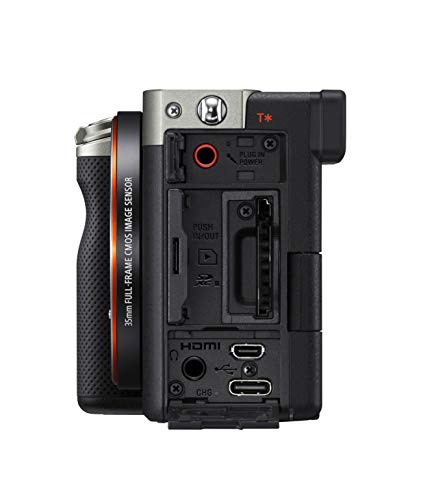 Sony Alpha 7C Full-Frame Compact Mirrorless Camera Kit - Silver (ILCE7CL/S)