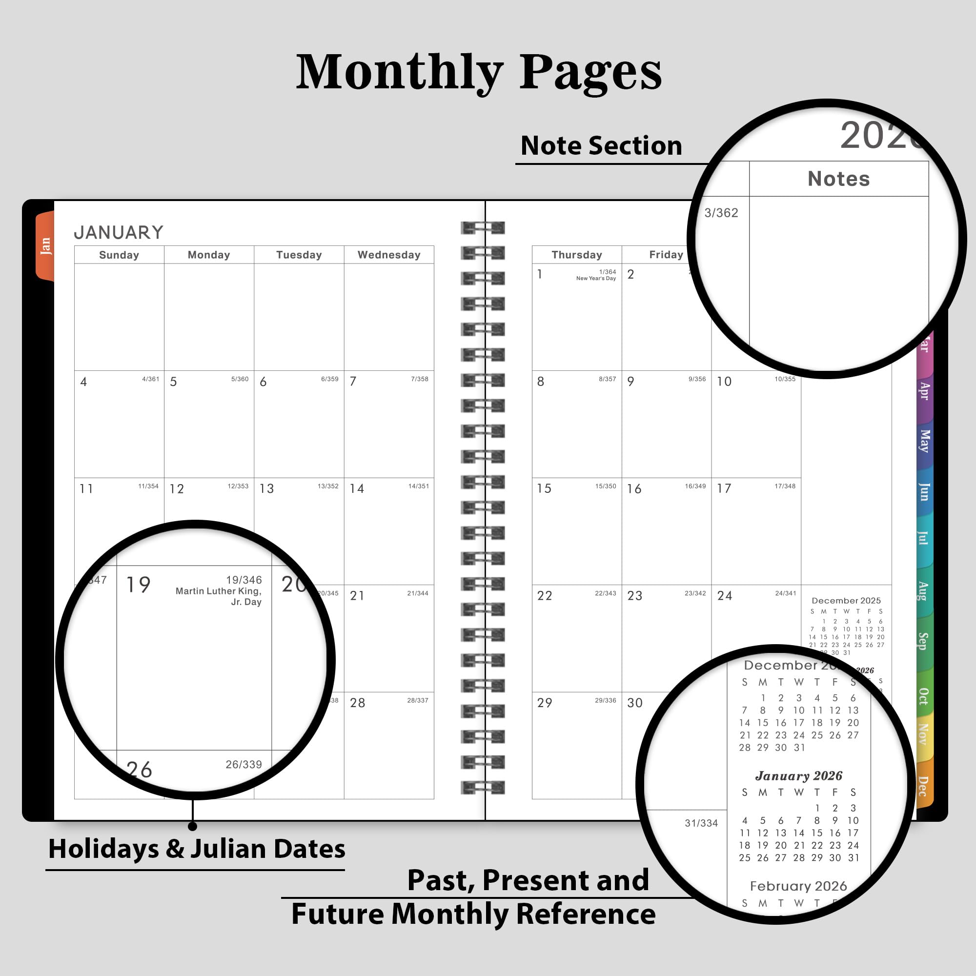 2023-2024 Planner - Weekly & Monthly Planner 2023-2024, Academic Planner 2023-2024, From July 2023 to June 2024, 6.25 in × 8.3 in - Classic Black, Improving Your Time Management Skill