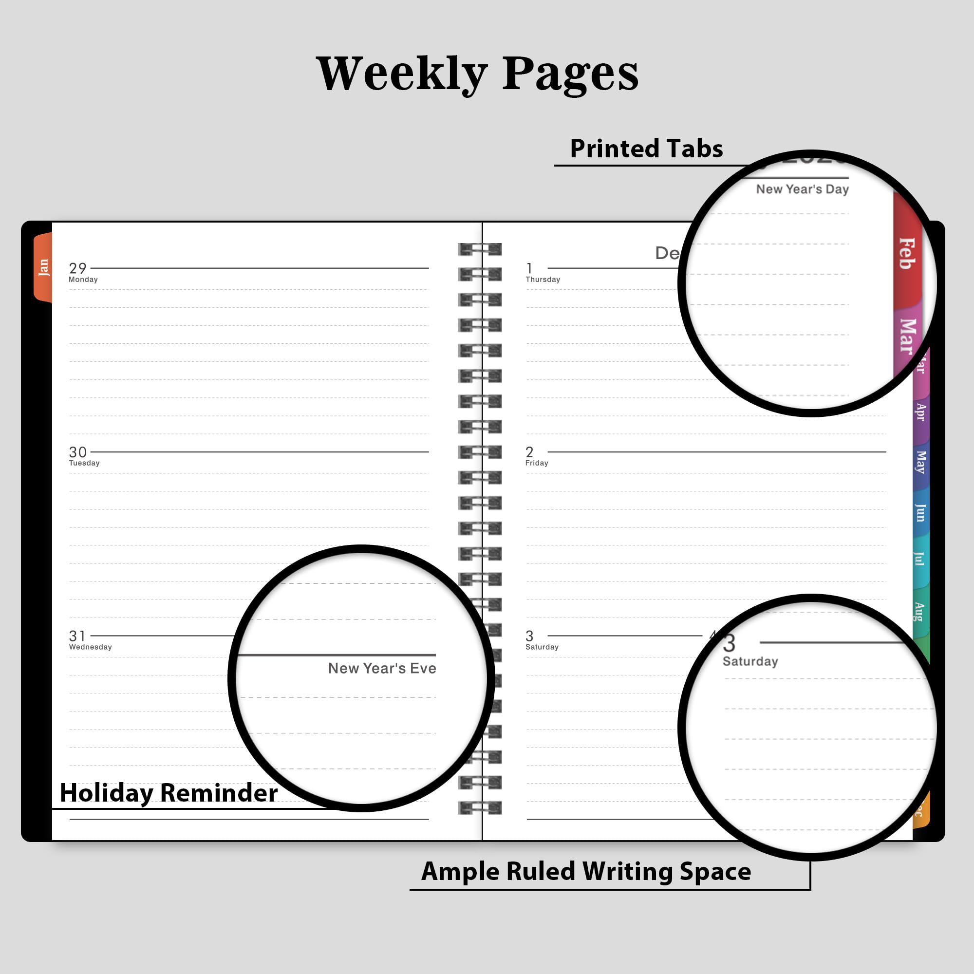 2023-2024 Planner - Weekly & Monthly Planner 2023-2024, Academic Planner 2023-2024, From July 2023 to June 2024, 6.25 in × 8.3 in - Classic Black, Improving Your Time Management Skill