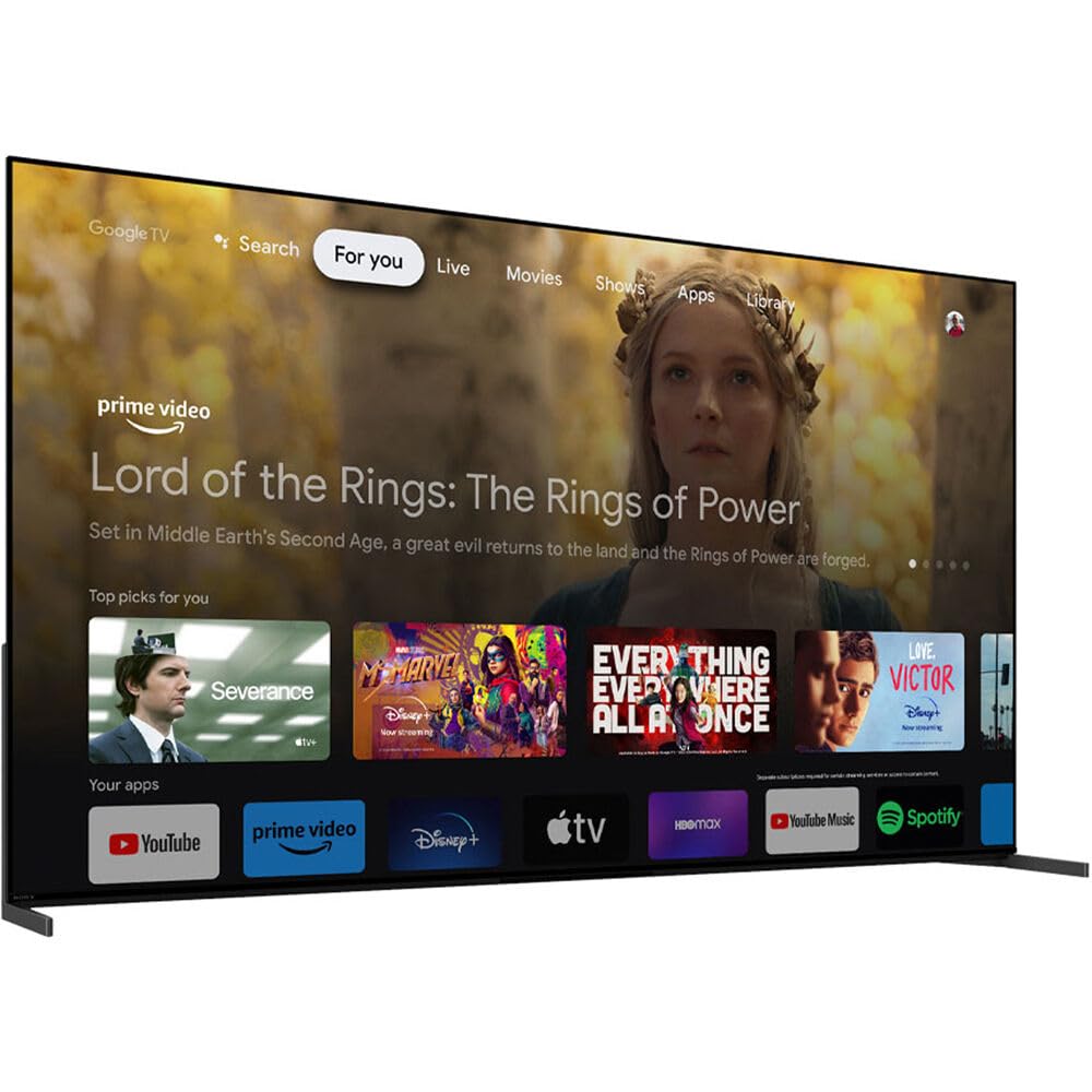 Sony XR55A95L BRAVIA XR A95L 55 inch QD-OLED 4K HDR Smart Google TV 2023 Bundle Deco Gear 4K HDMI 2.0 Cable w/Pure Copper Conductors & CPS Exclusive 50 Month Protection Pack (BEACH-CPS-503000)