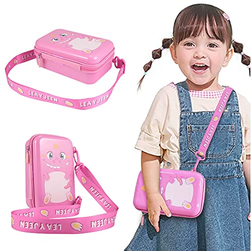 Leayjeen Kids Camera Case Compatible with Dragon Touch/MINIBEAR/VTech KidiZoom PrintCam and More Instant Print Camera for Kids,Kids Digital Camera,Kids Video Camera and Accessories(Case Only)