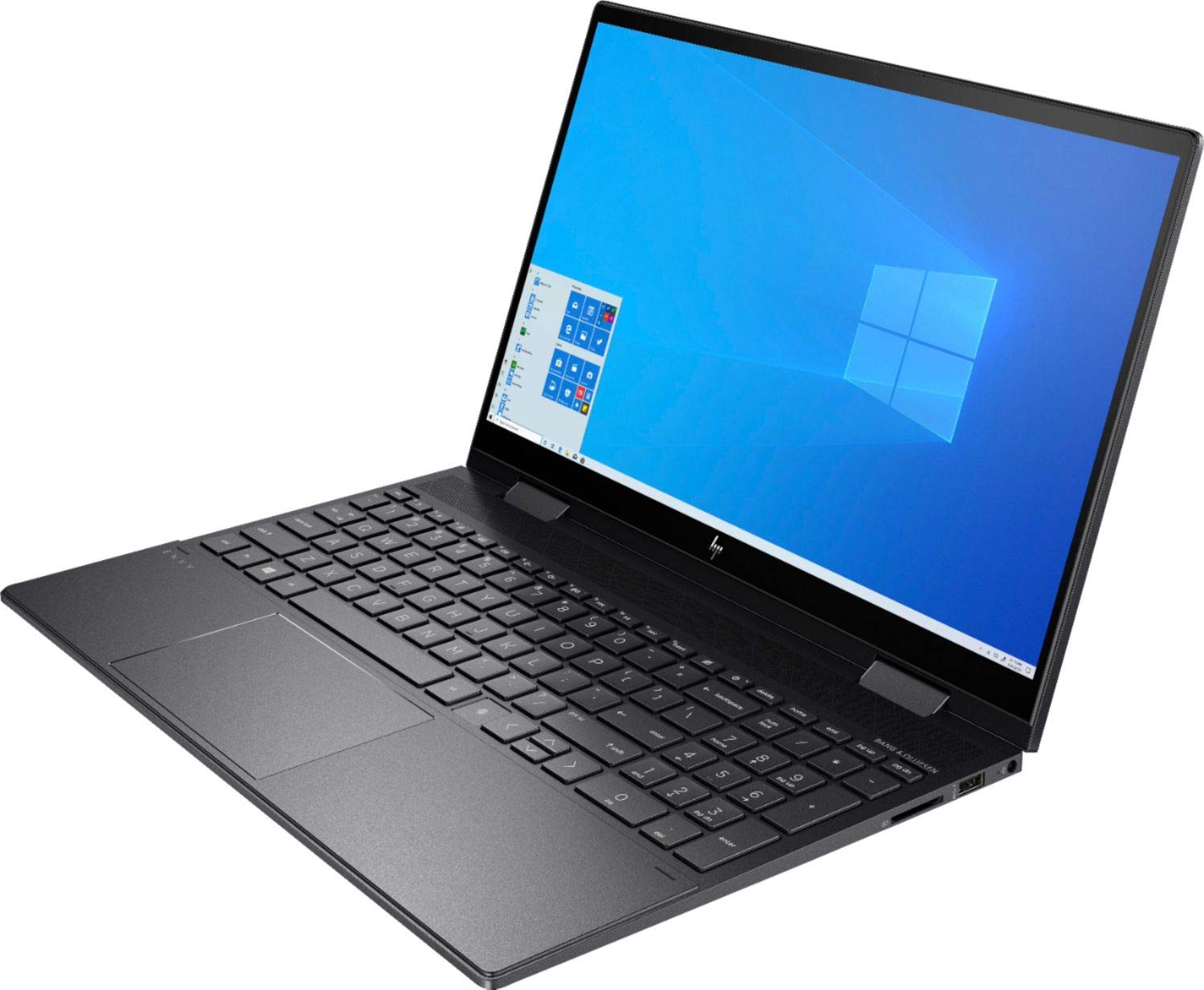 2020 Newest HP ENVY x360 2-in-1 Laptop, 15.6" Full HD Touchscreen, AMD Ryzen 5 4500U Processor up to 4.0GHz, 8GB Memory, 256GB PCIe SSD, Backlit Keyboard, HDMI, Wi-Fi, Windows 10 Home, Nightfall Black