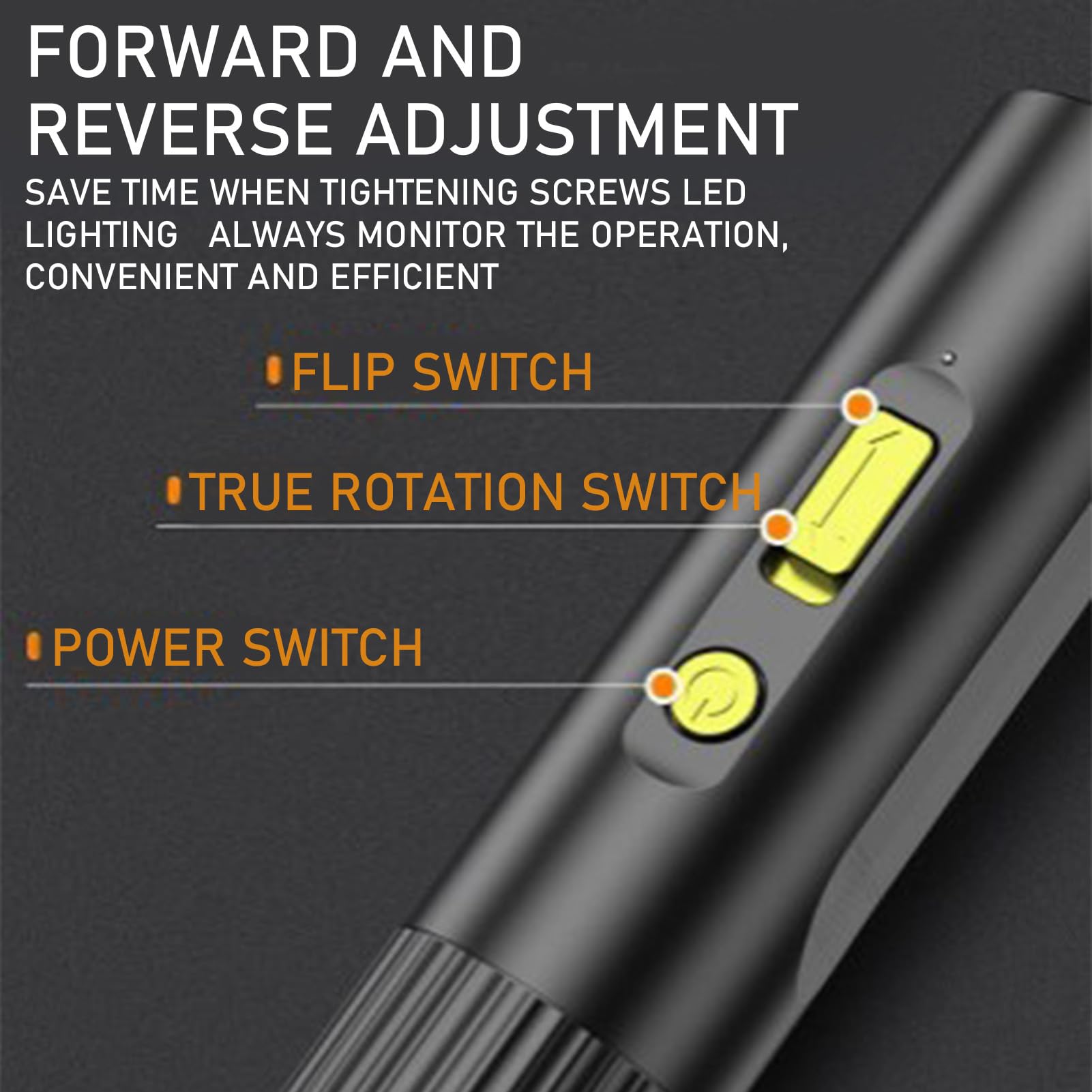 Electric Screw Driver, Portable Power Screw Screw Driver Set,Led Lighting Easy Charging Electric Bit Set,usb Charging Screwdriver,cordless Electric Kit for Bicycle, Computer and Small Projects