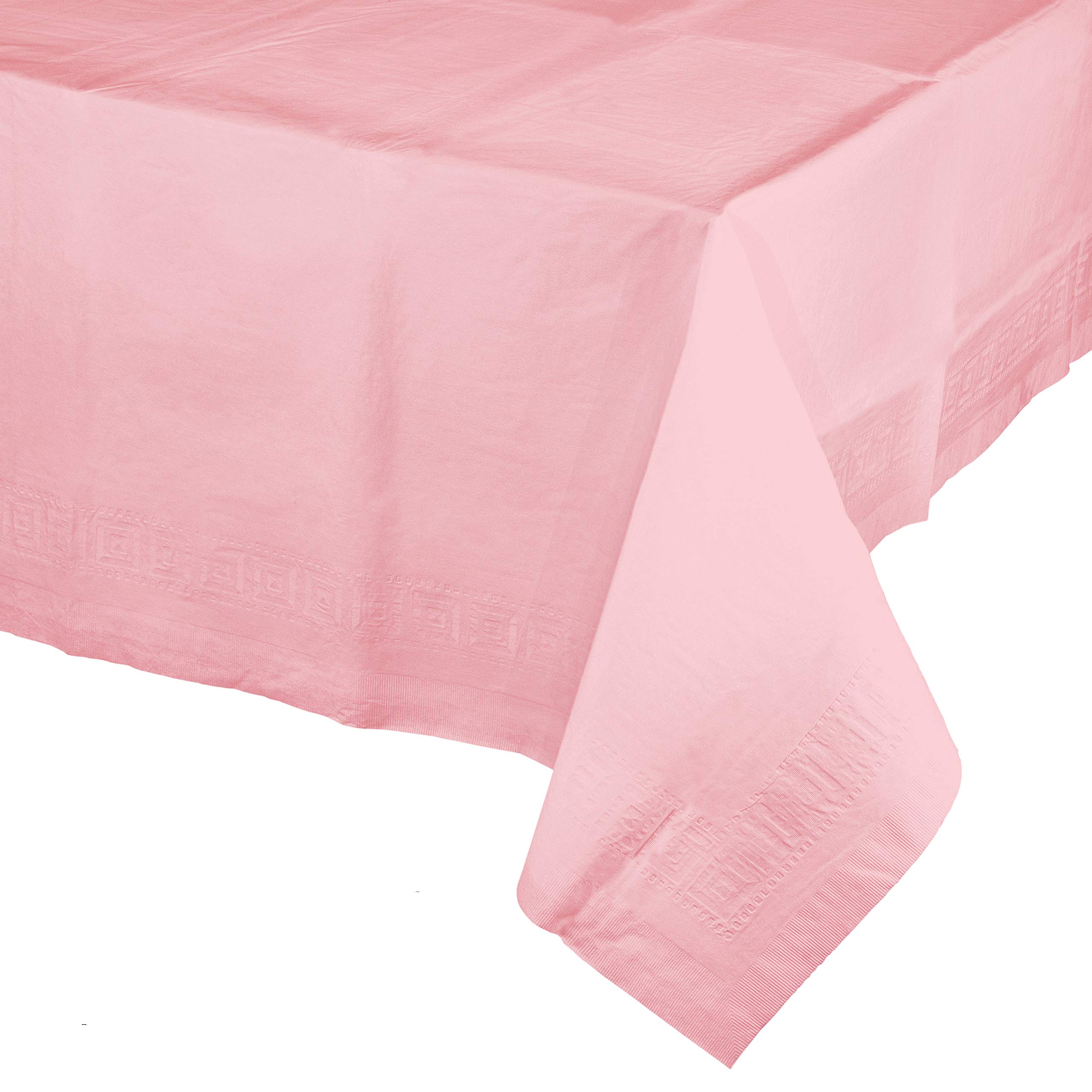 Creative Converting Classic Pink Paper Tablecloths, 3 ct