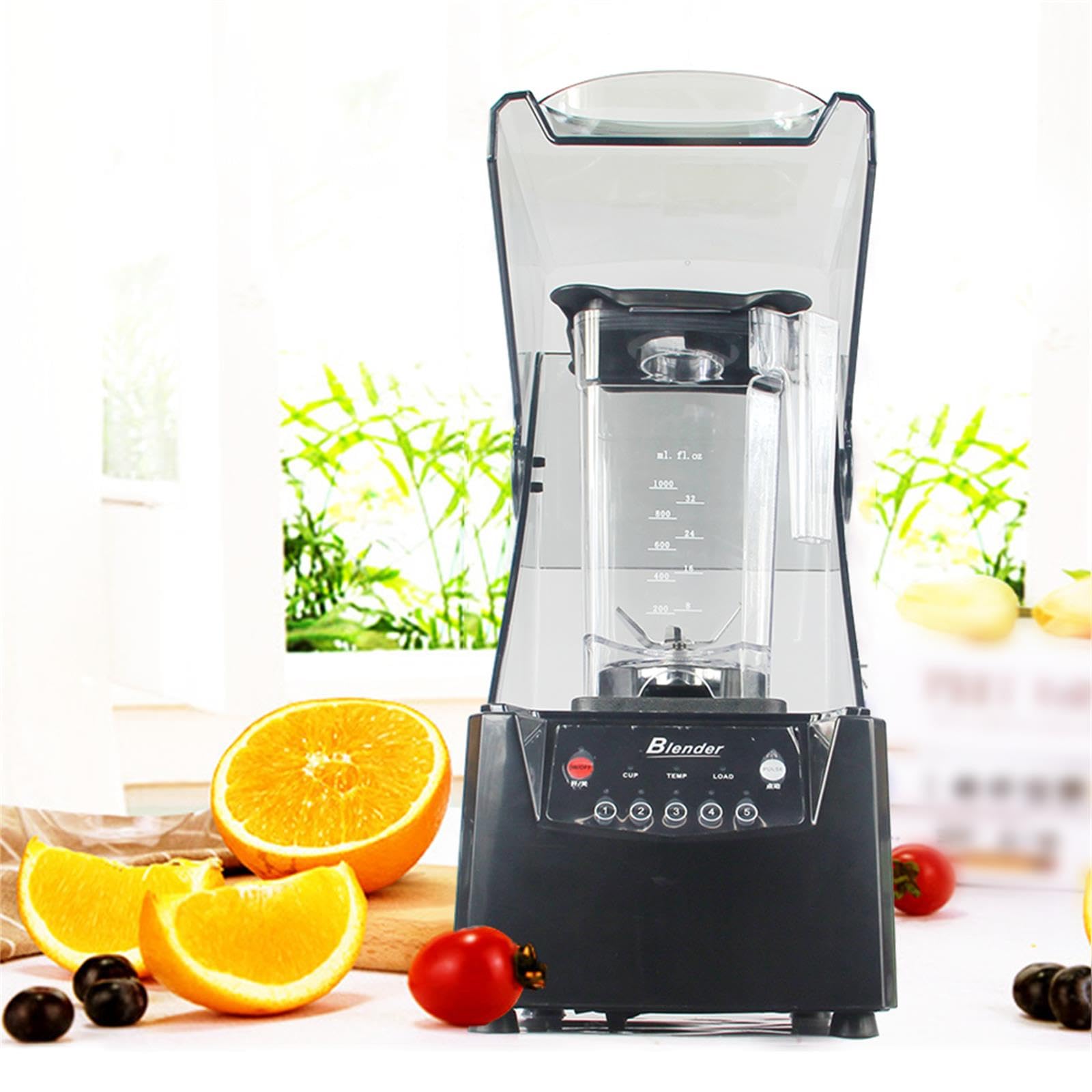 Commercial Smoothie Machine, 1.8L Electric Blender for Smoothies Shakes Cocktails, Multi-functional 2-in-1 Wet Dry Blades, 2200W Professional Mixer for Shakes Smoothies Soups Dips Milks