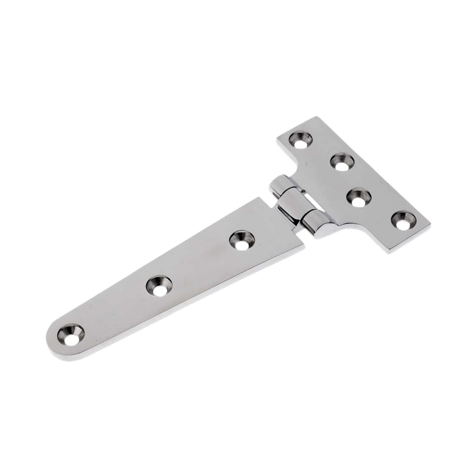 ECOLFE Internal Door Hinges,gate Hinges, 2pcs T Hinges, Thicker Hinges, Heavy Duty Hinges for Wooden Fences, Sheds, Wooden Boxes, Garden Cabins, Warehouse Doors