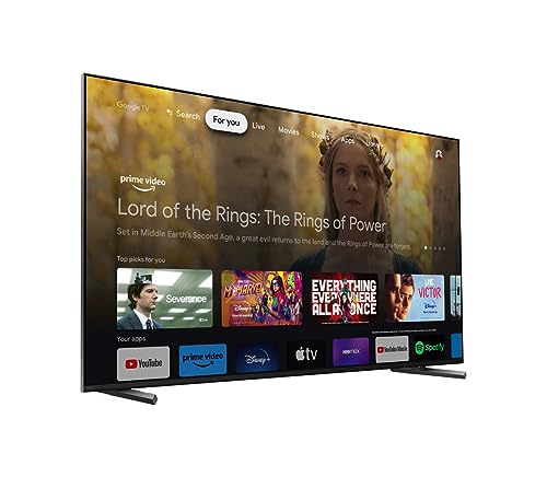 Sony XR55X90L 55 inch 4K BRAVIA XR Full Array LED Smart Google TV with a 5S-PS8-US1 V-Series 8-Outlet Power w/Omniport USB (2023)(USED)