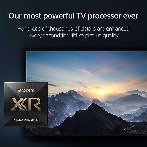 Sony XR55X90L 55 inch 4K BRAVIA XR Full Array LED Smart Google TV with a 5S-PS8-US1 V-Series 8-Outlet Power w/Omniport USB (2023)(USED)
