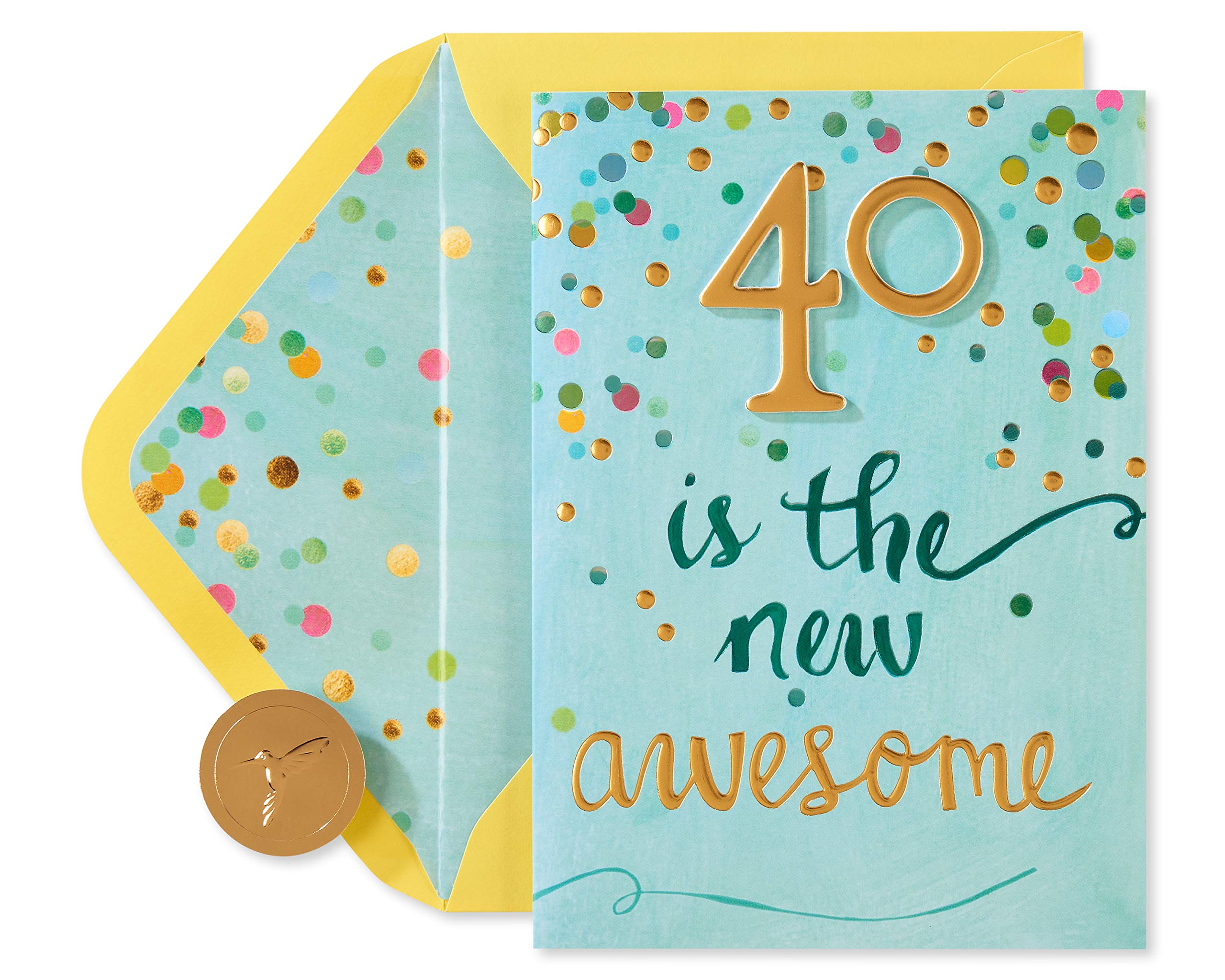 Papyrus 40th Birthday Card (You Make Any Age Look Amazing)