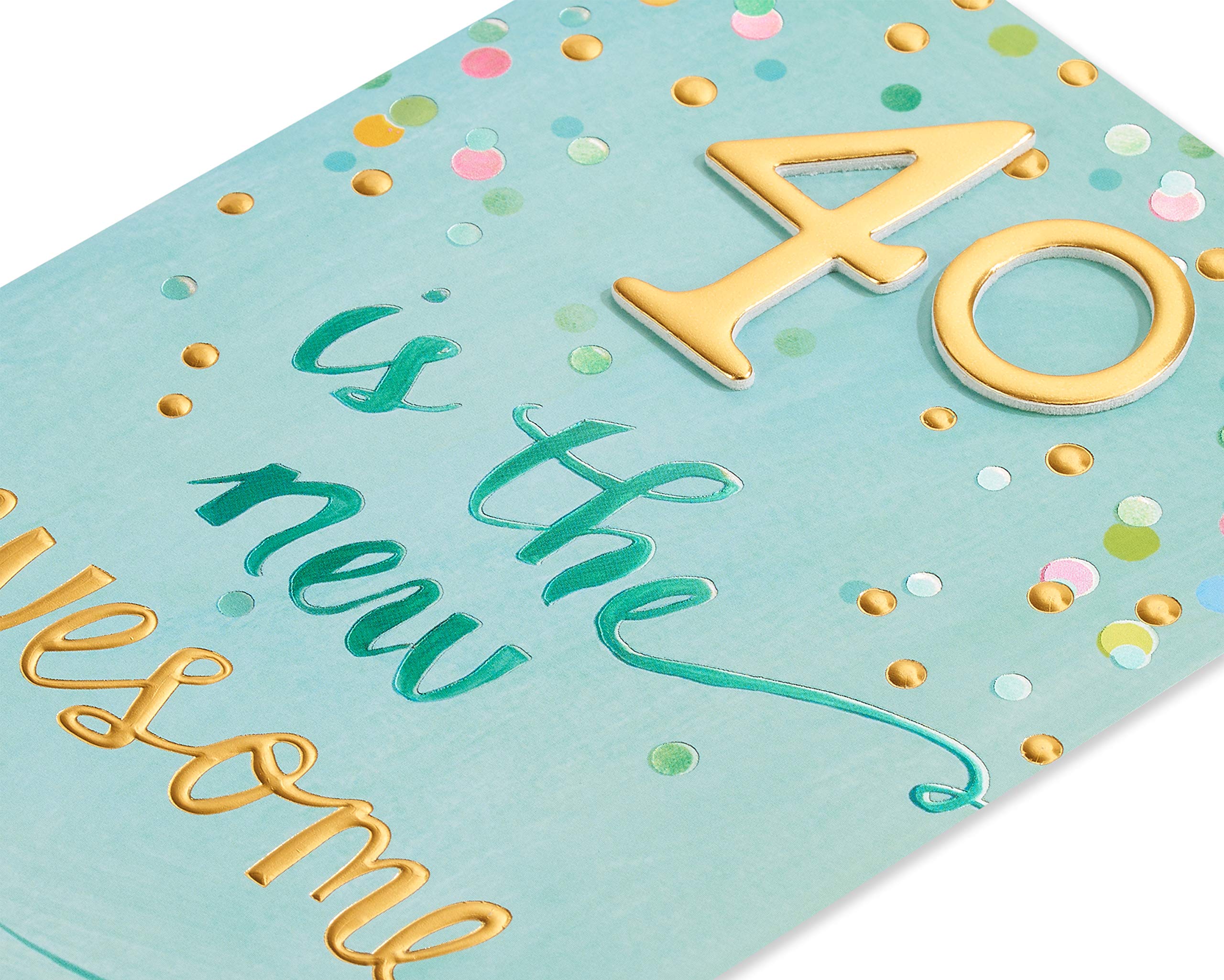Papyrus 40th Birthday Card (You Make Any Age Look Amazing)