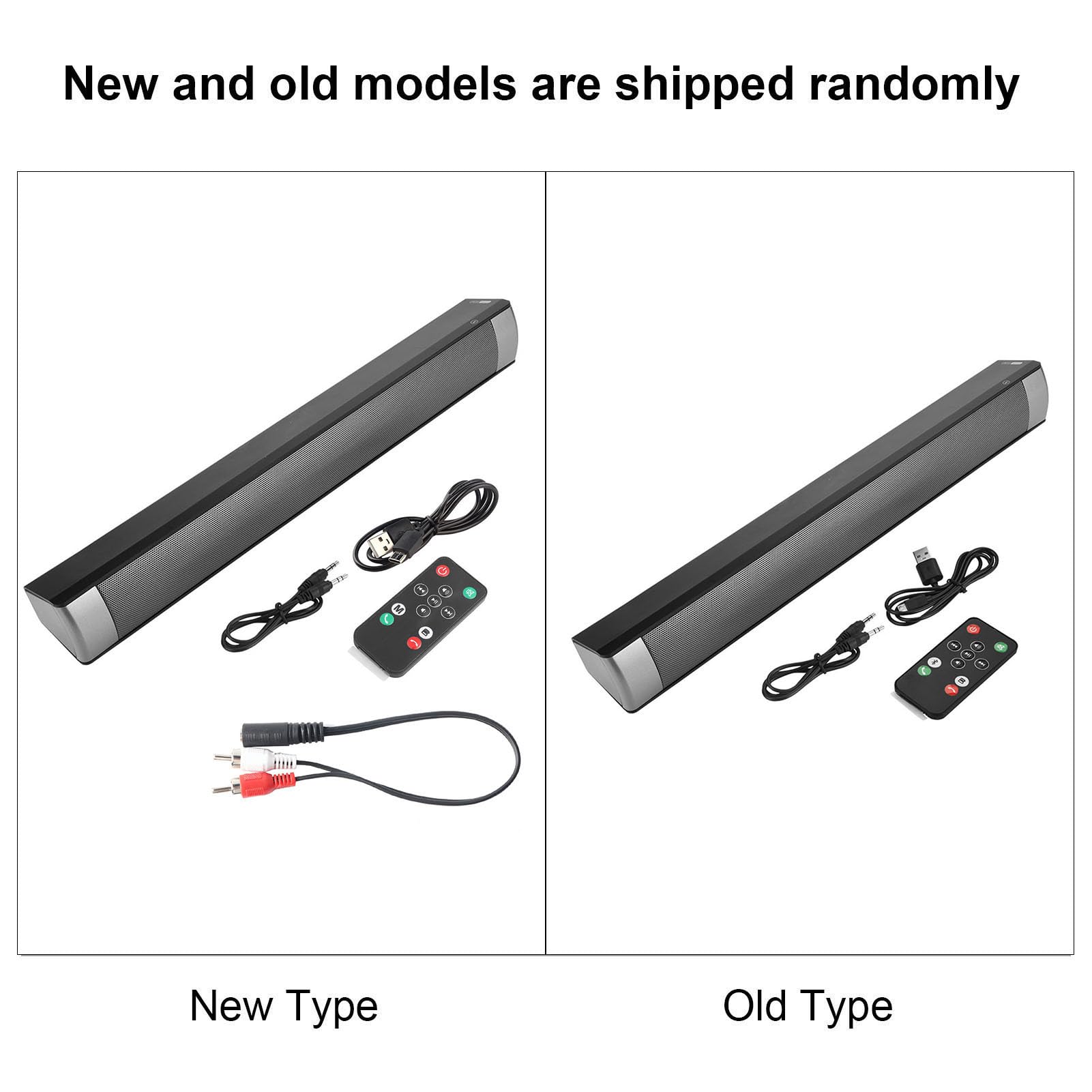 JTLB Tv SpeFor Bluetooth Speaker Wireless Stereo Subwoofer Memory Card Aakers Wired Soundbar Speaker 43×8×6 for Speaker Wireless Stereo Subwoofer Memory Card Aux Player for Home