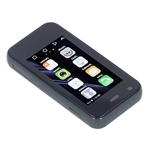 LJCM Mini Smartphone, Small Mobile Phone 2MP Front Camera and 5MP Rear Camera 4 Cores 1GB RAM 8GB ROM Dual Card Dual Standby, for Photography 1580mAh (Dark Green)