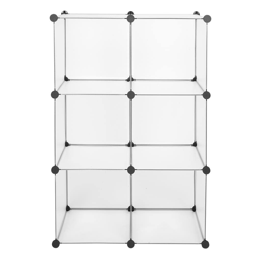 Modular Closet System - 6-Cube Storage for All Your Essentials