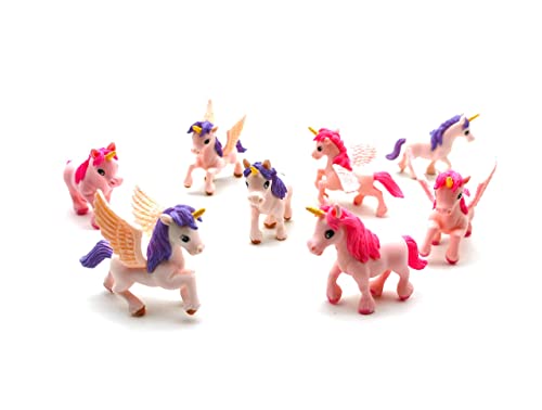 Hiawbon Mini Animals Miniature Figurines Animals Model Fairy Garden Miniature Moss Landscape Cake Topper DIY Terrarium Crafts Ornament Accessories for Home Decoration