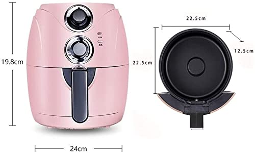 Air Fryer for Home Use 2.5L Modern Simplicity Air Fryer Air Fryer Automatically Fried Chicken Fish and Chips Oven Pink Every Family