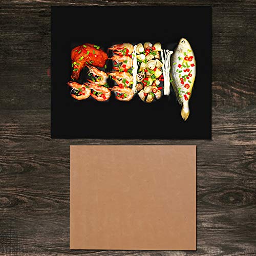 RvSky Garden Supplies 2Pcs/Set Household Reusable Non‑Stick Barbecue Grill Mat Pad Kitchen Cooking BBQ Tools