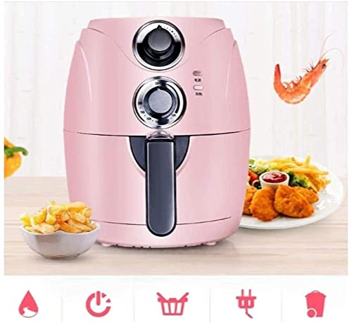Air Fryer for Home Use 2.5L Modern Simplicity Air Fryer Air Fryer Automatically Fried Chicken Fish and Chips Oven Pink Every Family