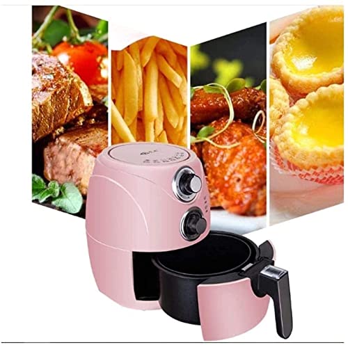 Air Fryer for Home Use 2.5L Modern Simplicity Air Fryer Air Fryer Automatically Fried Chicken Fish and Chips Oven Pink Every Family