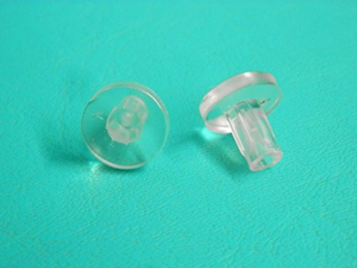 NickHouse 10 Glass Table Top Clear Vinyl Bumpers Patio Furniture Outdoor Cushion 518
