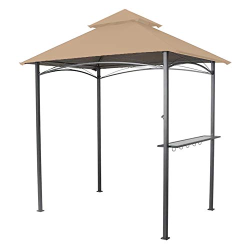 Garden Winds Replacement Canopy Top Cover Compatible with The Outsider Grill Gazebo - Riplock 350