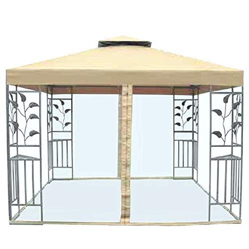 Garden Winds Replacement Canopy Top Cover for The Aldi Leaf Gazebo - Standard 350