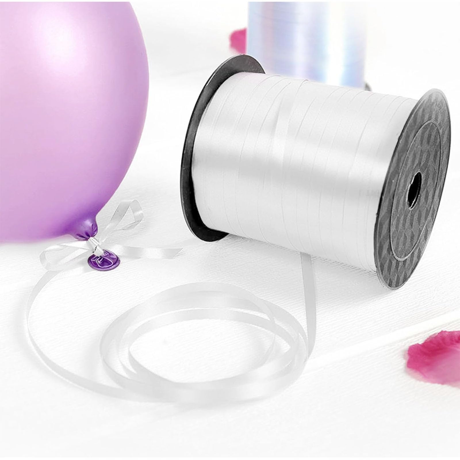 Unique White Curling Ribbon 100yds