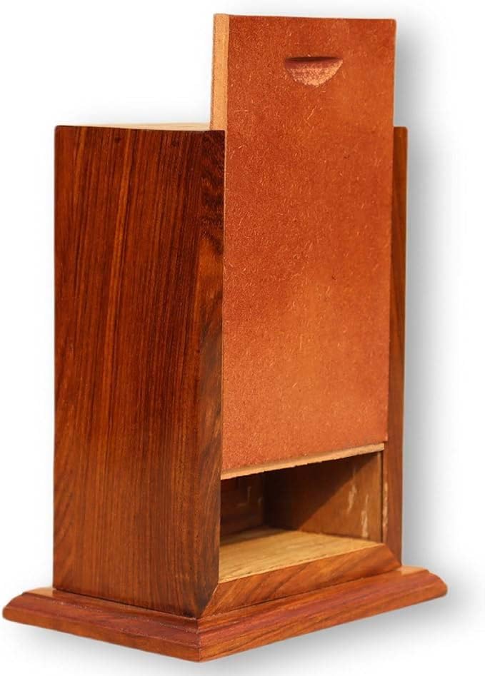 Rosewood Photo Frame Urns for Pet Ashes | Wood Cremation Urns | Decorative Urns | Funeral Urns | Handmade Urn for Cat and Dog | Keepsake Urns | Burial Urns with Bottom Opening System