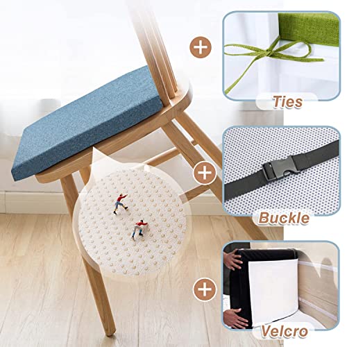 Gmsqj Custom Bench Cushions,Personalized Size Bench Pad with Non-Slip Bottom,Indoor/Outdoor Thickened Foam Furniture Cushion for Garden Patio Bench,Bay Window,50D High Elastic Sponge Filling