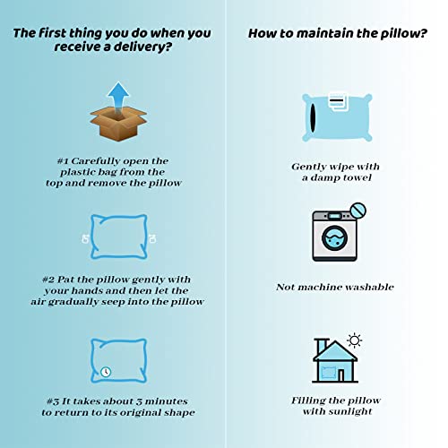 JMKaixin Outdoor/Indoor Throw Pillows, Pack of 2 Waterproof Decorative Throw Pillows with Inserts, 18”x18” Square Pillows for Bed, Couch, Sofa and Patio Furniture