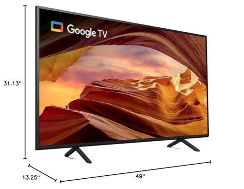 Sony KD55X77L X77L 55 Inch 4K HDR LED Smart TV with Google TV 2023 Bundle with 4 YR CPS Enhanced Protection Pack