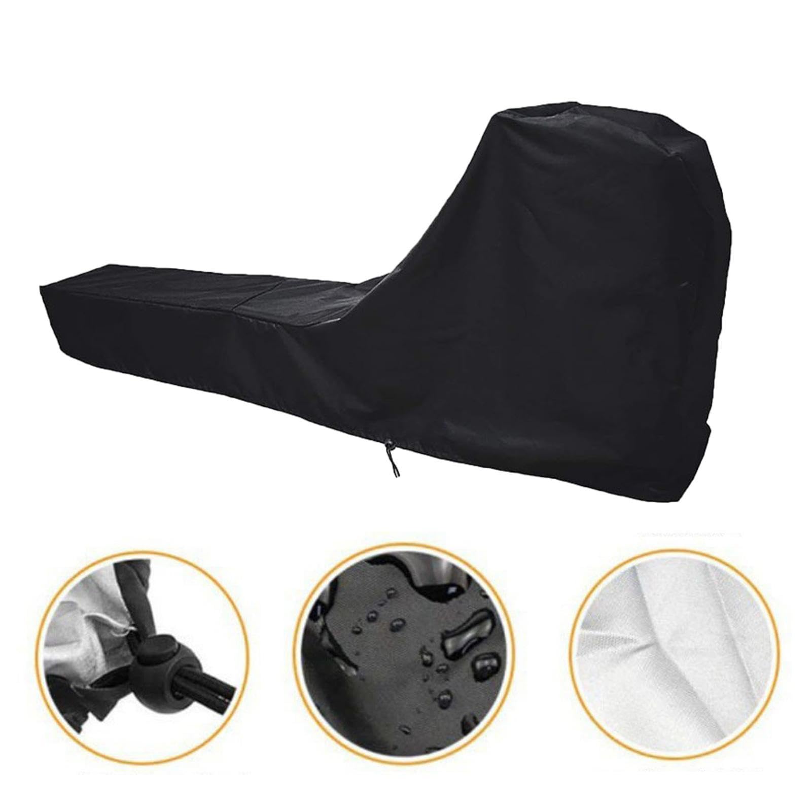NIRWA Rowing Machine Cover | Oxford Fitness Equipment Protective Covers Waterproof | Tear and UV Resistant Rowing Machine Cover Protects from Dust Debris and Splashing Water