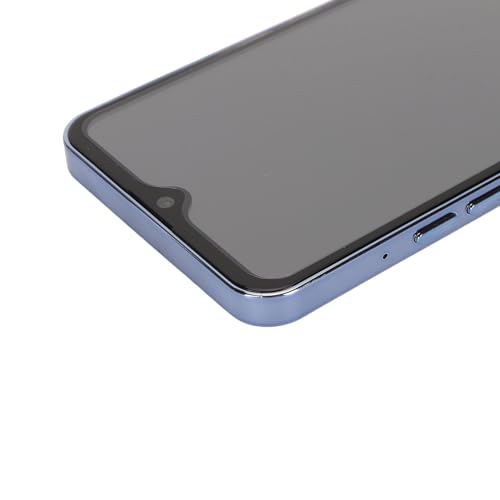 Smartphone, 6.5inch Ultra HD Screen 13 MP Camera Face Recognition Unlocked Cell Phone 4GB RAM 64GB ROM 8000mAh High Capacity Battery Triple Card Slot Mobile Phone (Blue)