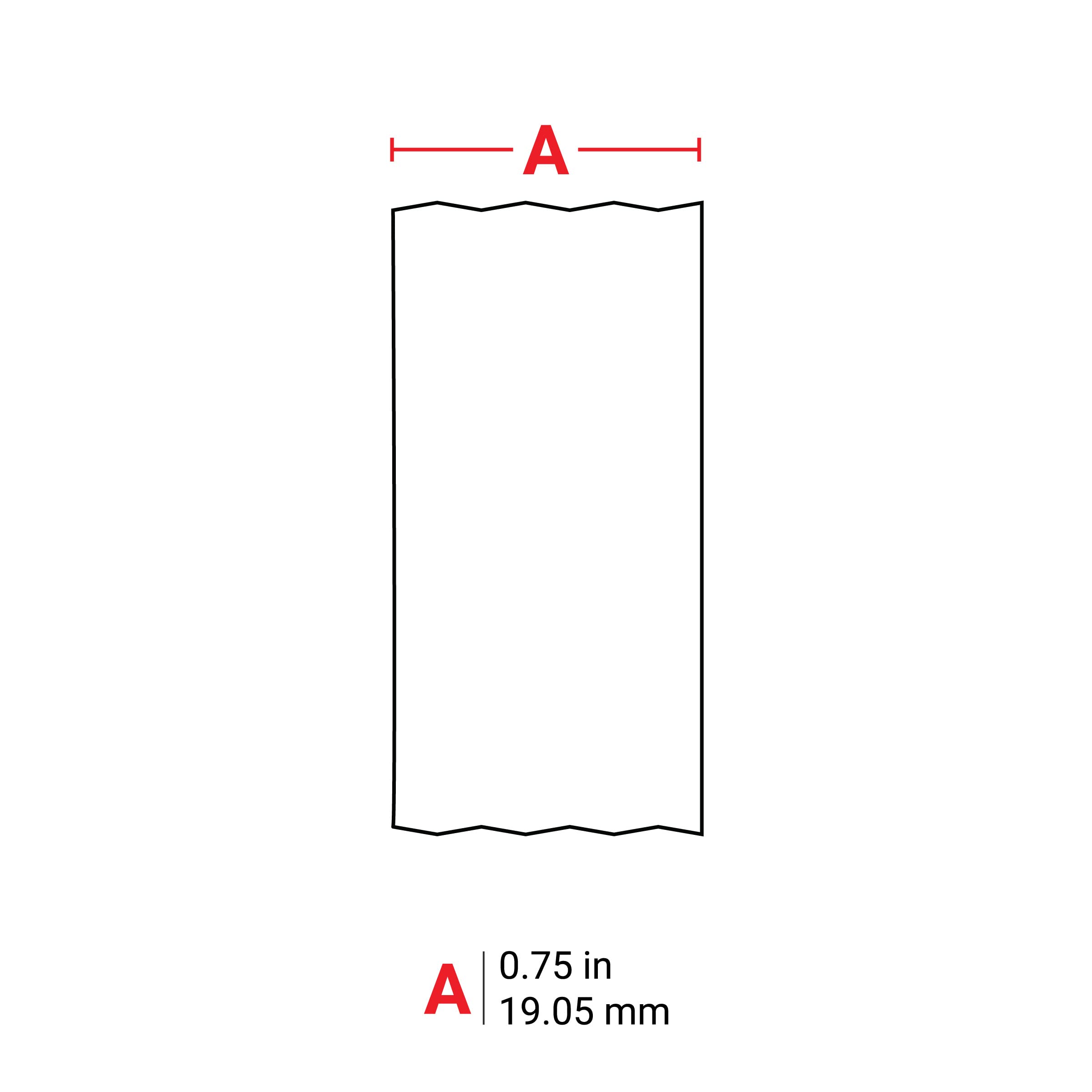 Brady Authentic (M21-750-499) Multi-Purpose Nylon Label for General ID, Wire Marking, and Lab, Black on White- Designed for M210, M210-LAB, M211, BMP21-PLUS and BMP21-LAB Printers, .75" W 16' L