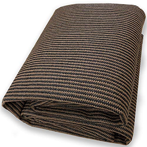 Alion Home Privacy Sun Shade Fabric, Permeable DIY UV Shade Cloth for Patio, Pergola, Windows, Garden (Mocha Brown, 3.5 x 50 FT)