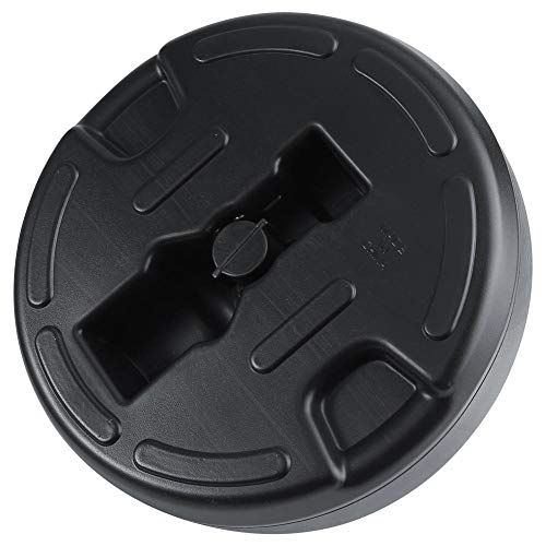 DEWIN Umbrella Base - Patio Umbrella Base Stand For Weights Plastic Replacement Parts, Umbrella Stand,Fillable Mobile Umbrella Base, Plastic Outdoor Patio Yard Garden Round Shape Water Stand