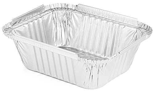 TYH Supplies 30 Pack Grease Drip Pan Liners | Compatible with Napoleon Grills Prestige I-II-IV, PRO, Mirage, Ultra Chef | Disposable Aluminum BBQ Drip Tray Replacement | 5"x4" Inch