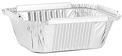 TYH Supplies 30 Pack Grease Drip Pan Liners | Compatible with Napoleon Grills Prestige I-II-IV, PRO, Mirage, Ultra Chef | Disposable Aluminum BBQ Drip Tray Replacement | 5"x4" Inch