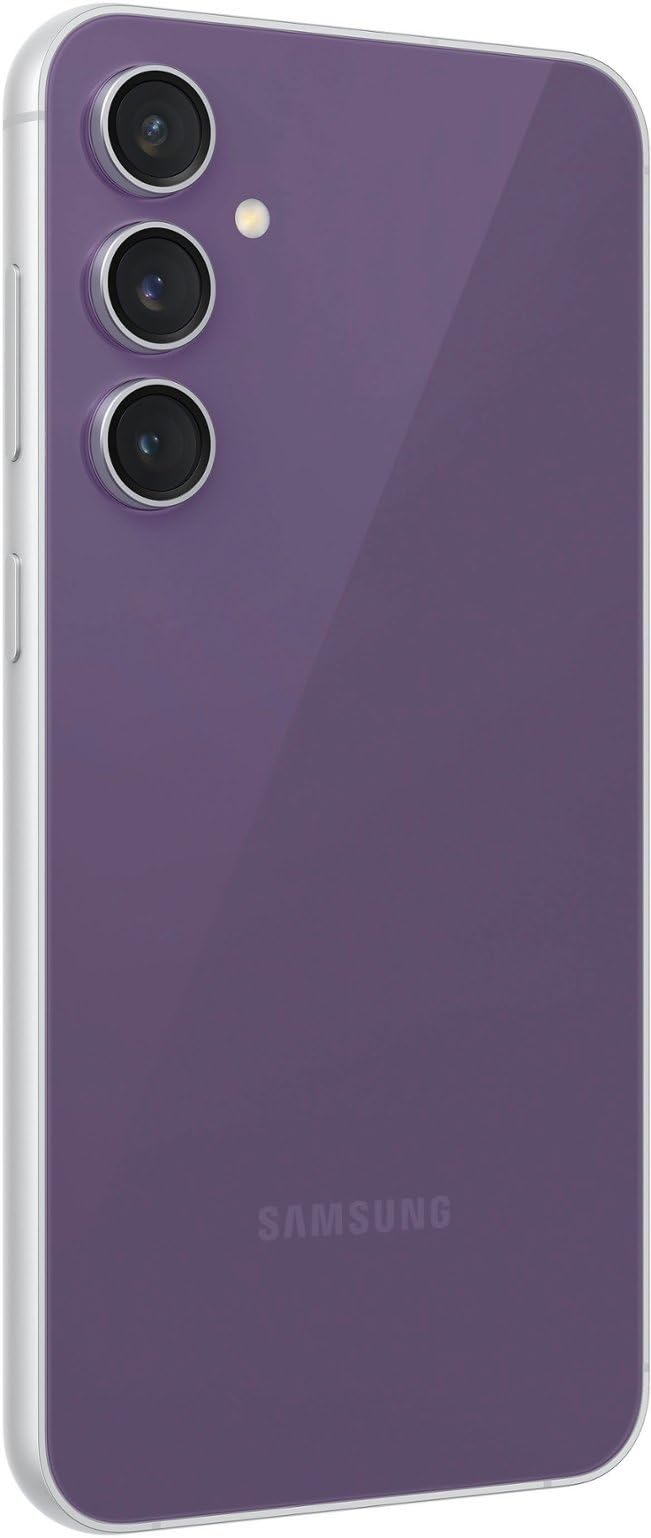 SAMSUNG Galaxy S23 FE 5G S711B-DS Dual SIM 256GB 8GB RAM, GSM Factory Unlocked Mobile Cell Phone Global Model - Purple