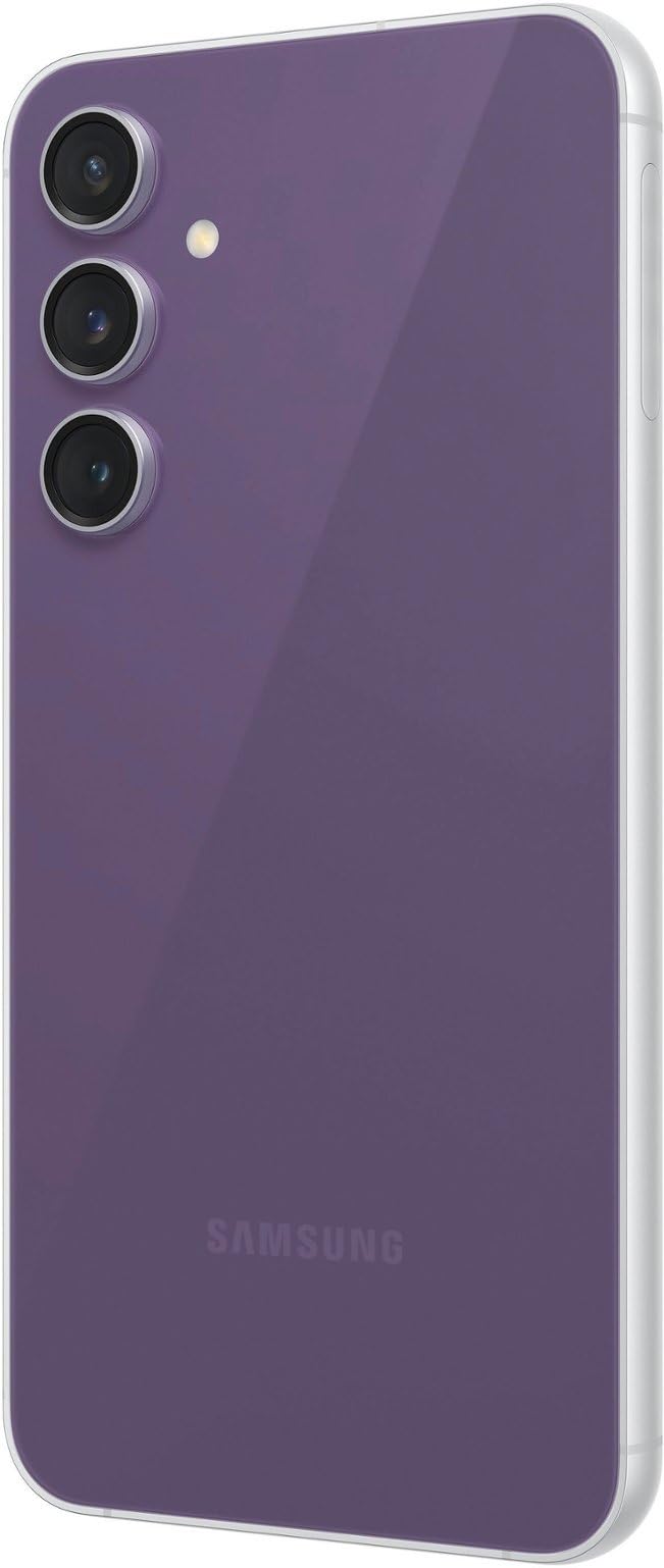 SAMSUNG Galaxy S23 FE 5G S711B-DS Dual SIM 256GB 8GB RAM, GSM Factory Unlocked Mobile Cell Phone Global Model - Purple
