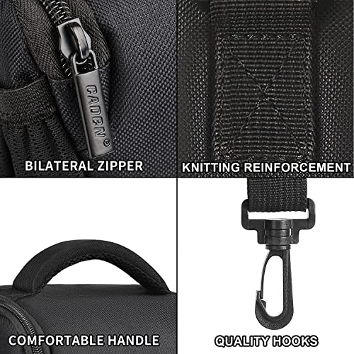 CADeN DSLR/SLR Camera Shoulder Bag Case with Adjustable Shoulder Strap, Compatible for Nikon, Canon, Sony Mirrorless Cameras Waterproof (Small)