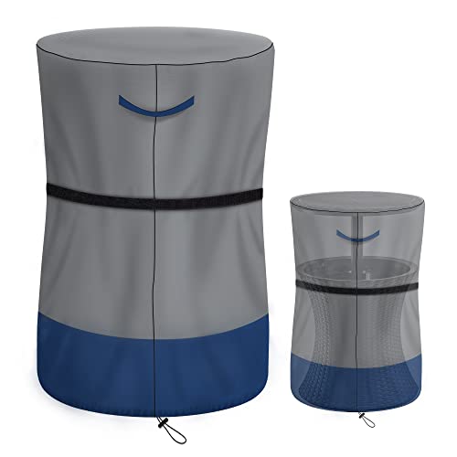 Pacific Cool Bar Cover Outdoor Patio Furniture Cover and Hot Tub Side Table Cover with 7.5 Gallon Beer and Wine Cooler Size: 20"x24"