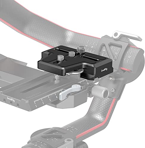 SMALLRIG Extended Quick Release Plate for Arca-Type Standard Compatible with DJI RS 2 / RSC 2 / RS 3 / RS 3 Pro Gimbal - 3162
