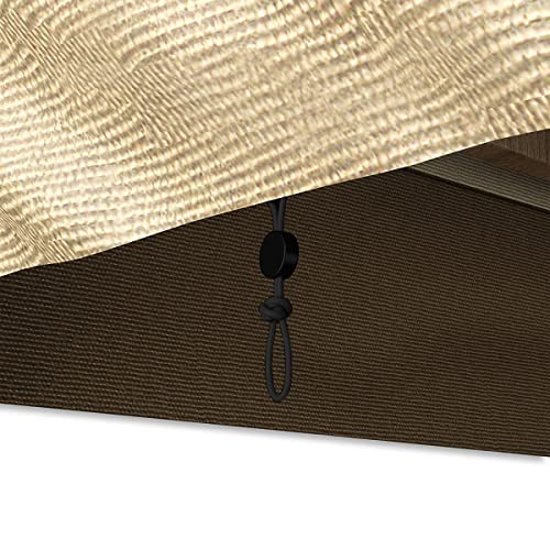 Home-Complete Outdoor Cover for Loveseat, Sofa, Bench- 58 Inch Heavy Duty Water Resistant Patio Furniture Protective Cover with Vent and Custom Fit