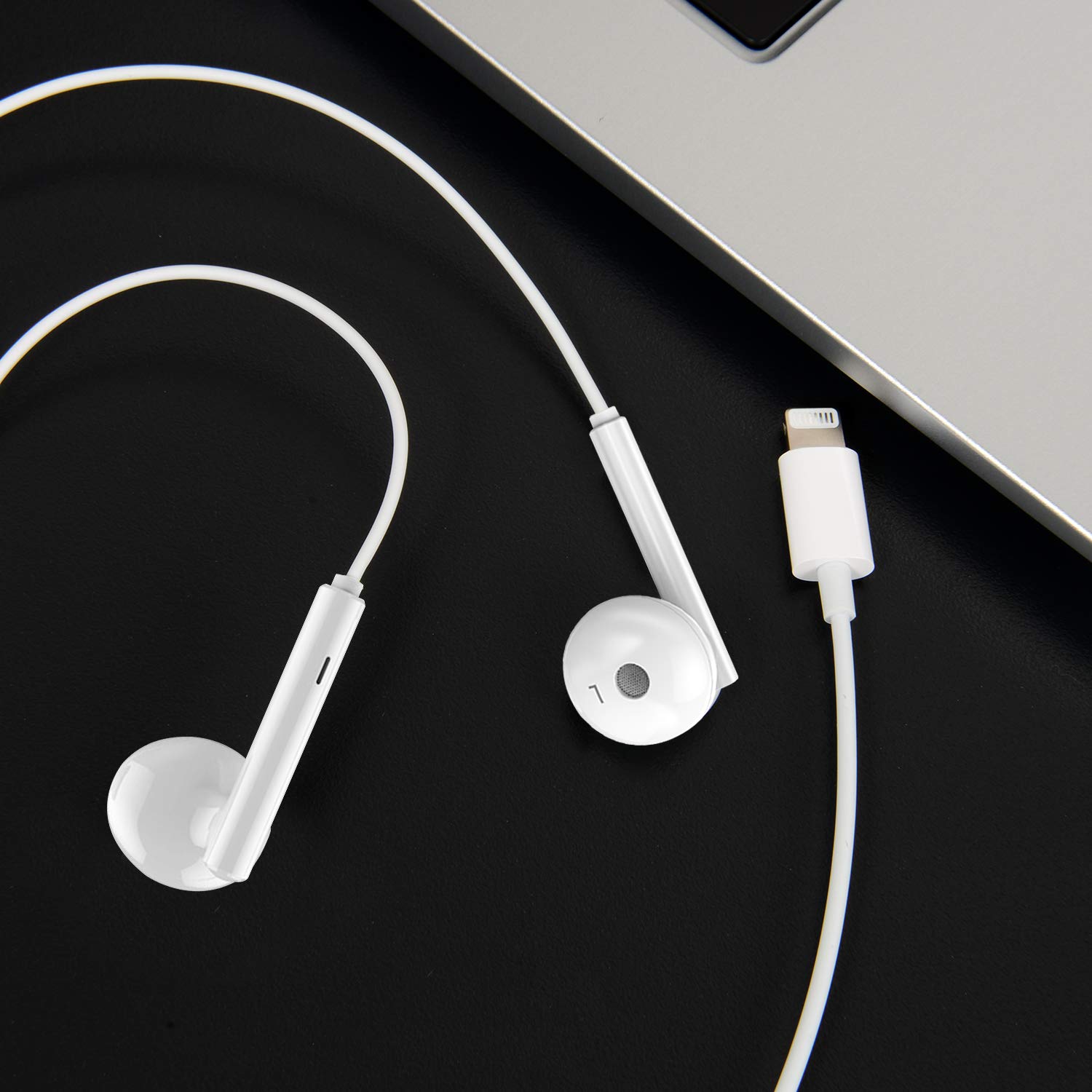 Earbuds Wired Headphones, Earphones with Built-in Microphone & Volume Control, Remote Music Control, Phone Calls, Noise Isolating Headsets Compatible with iPhone 14/13/12/11/XR/XS/X/8/7/SE/Pro Max