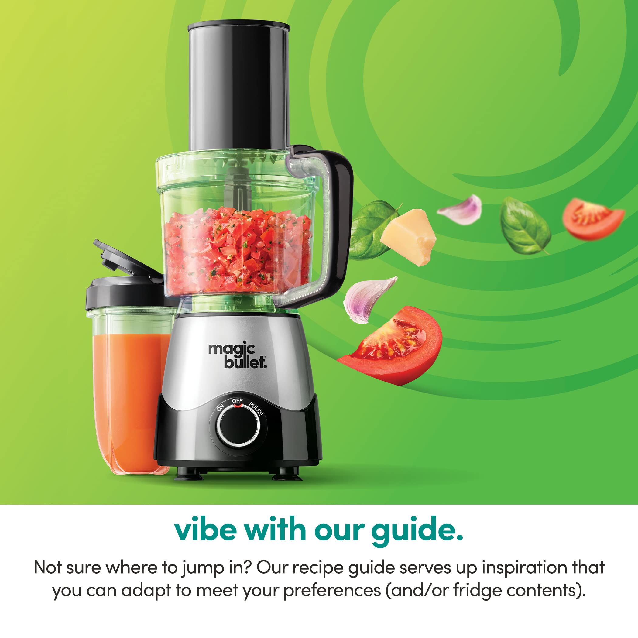 Magic Bullet MB50200 Kitchen Express, Silver, 3.5 cup