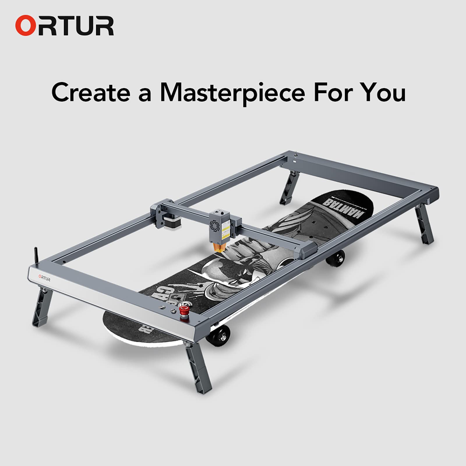 Ortur Laser Engraver Area Expansion Kit, Extension Kit for Laser Master 3 Series Laser Cutter, Engraving Area is Expanded to 400 * 850mm(15.74 x 33.46 Inch)