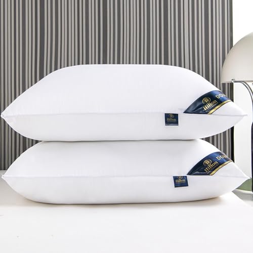 Five-Star Hotel Pillow Core Feather Down Home Cervical Pillow Single Hotel Health Care Neck Pillow