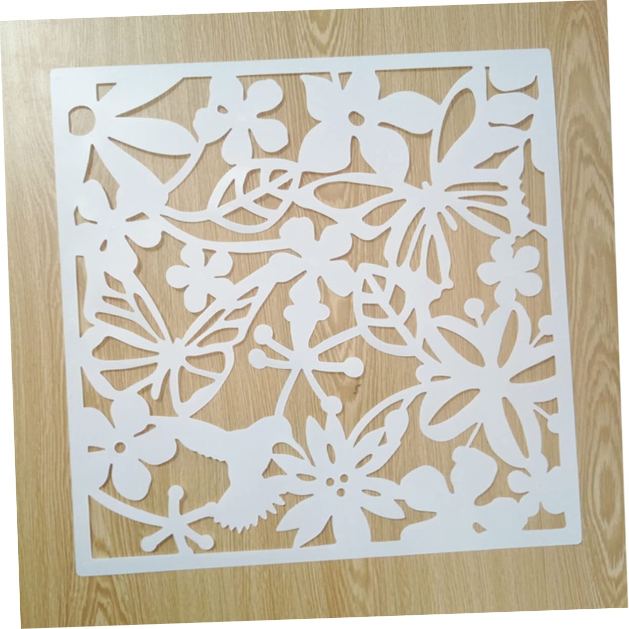 LIFKOME 12pcs Hanging Decorative Panel Hanging Decorative Screens Room Division Panels Hanging Partition Screen Hanging Divider Screen Fashion Decorate Cut Off Hanging Screen White